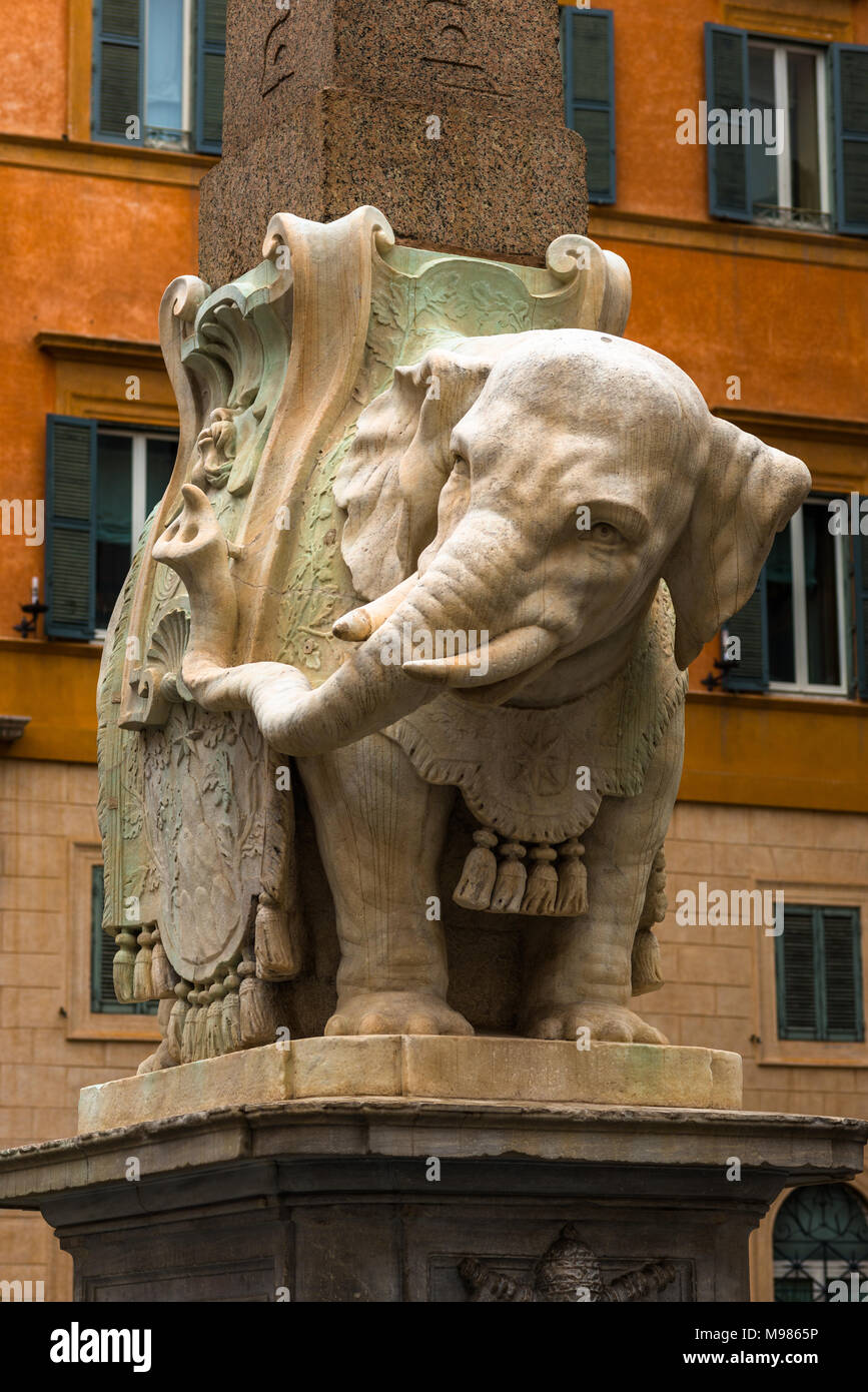 Elephant and Obelisk is a sculpture designed by Italian artist Gian ...