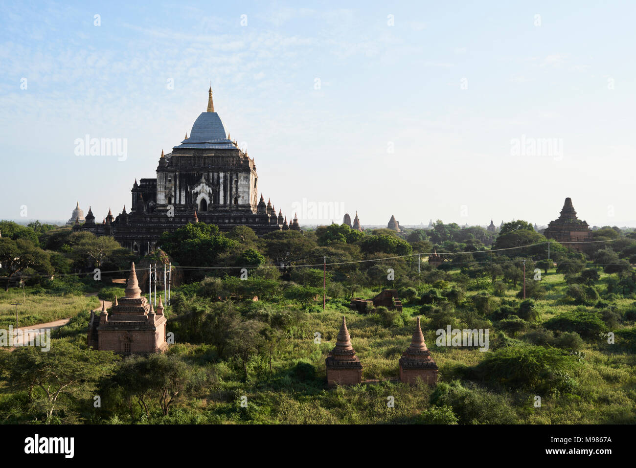 Myanmar, archaelogical site of Bagan Stock Photo - Alamy