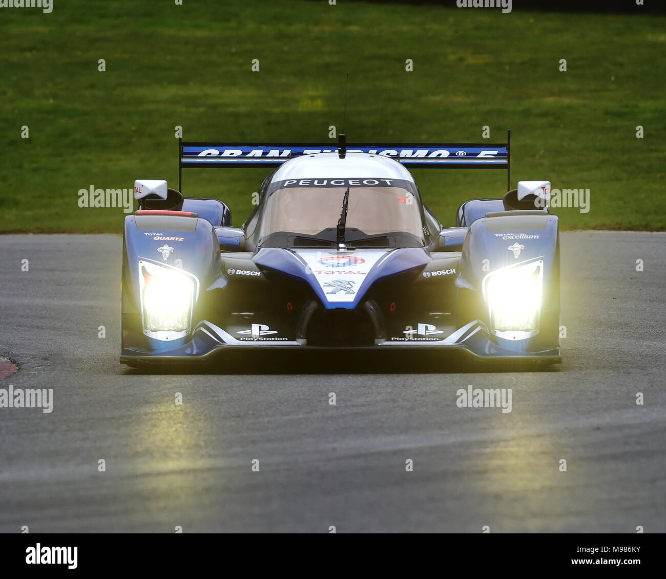 Nicolas Minassian, Gareth Evans, Peugeot 908X, FIA Masters Historic ...
