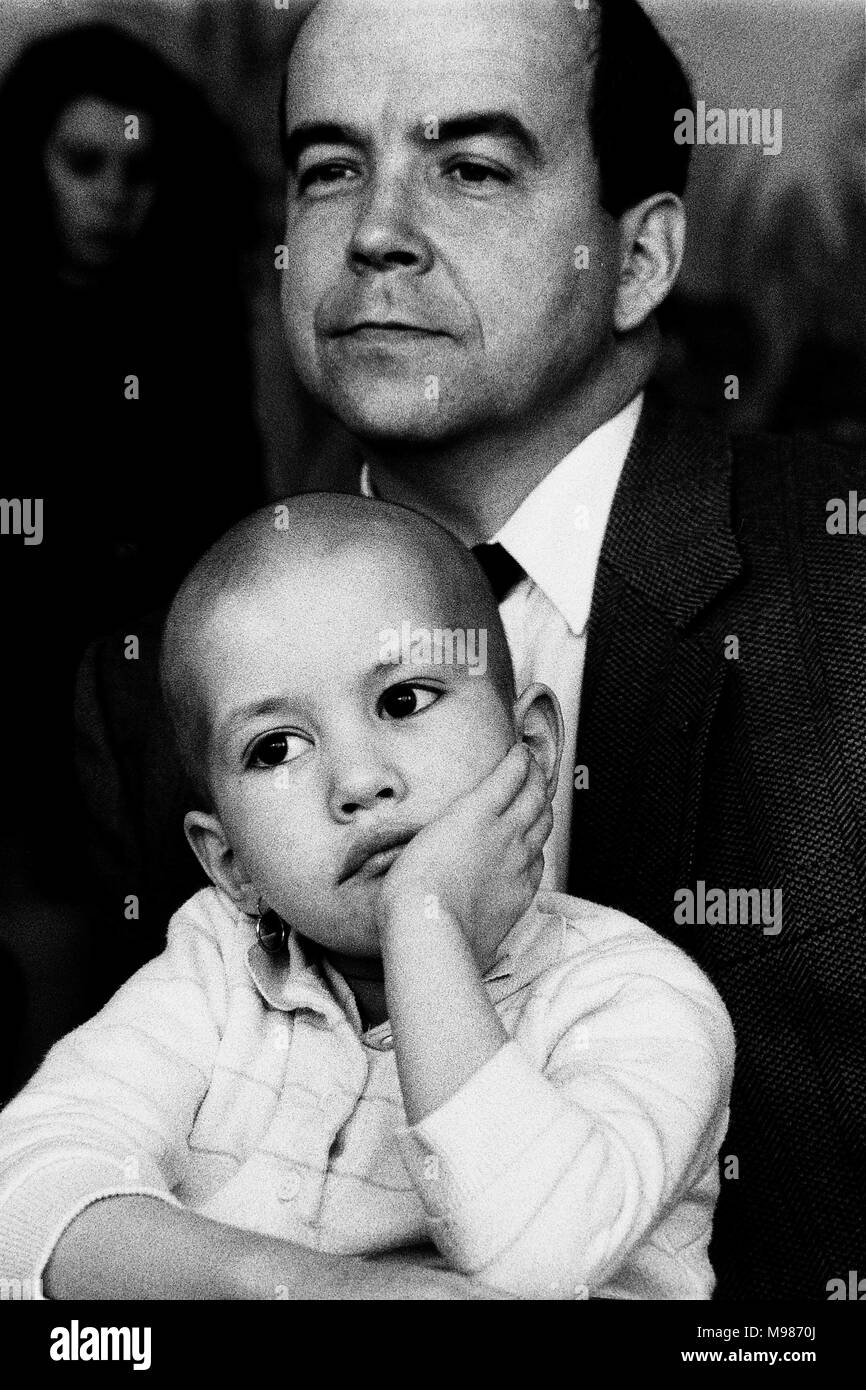 French astronaut Patrick Baudry meets children with cancer, Lyon ...