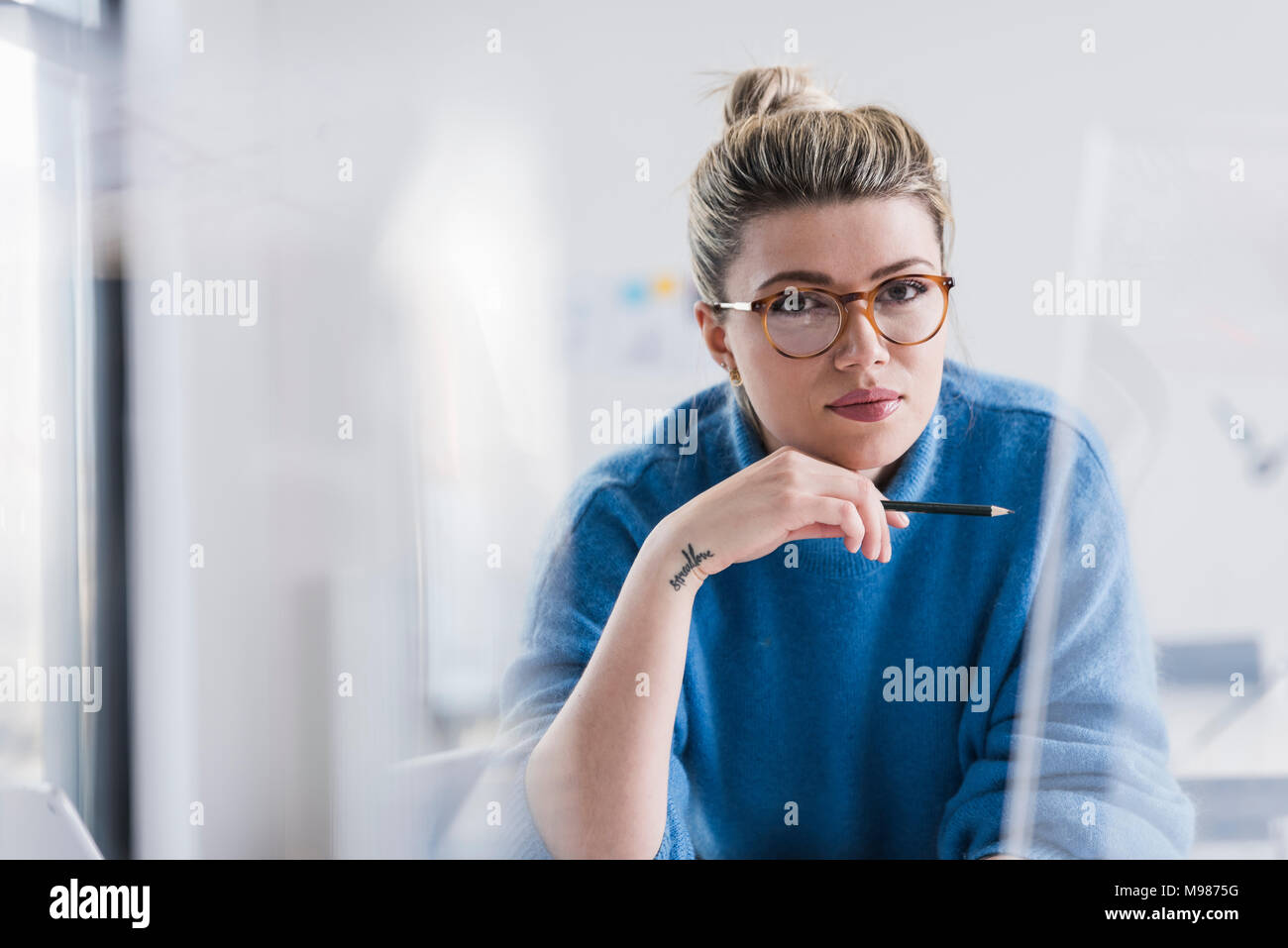 Young professional business woman wearing hi-res stock photography and ...