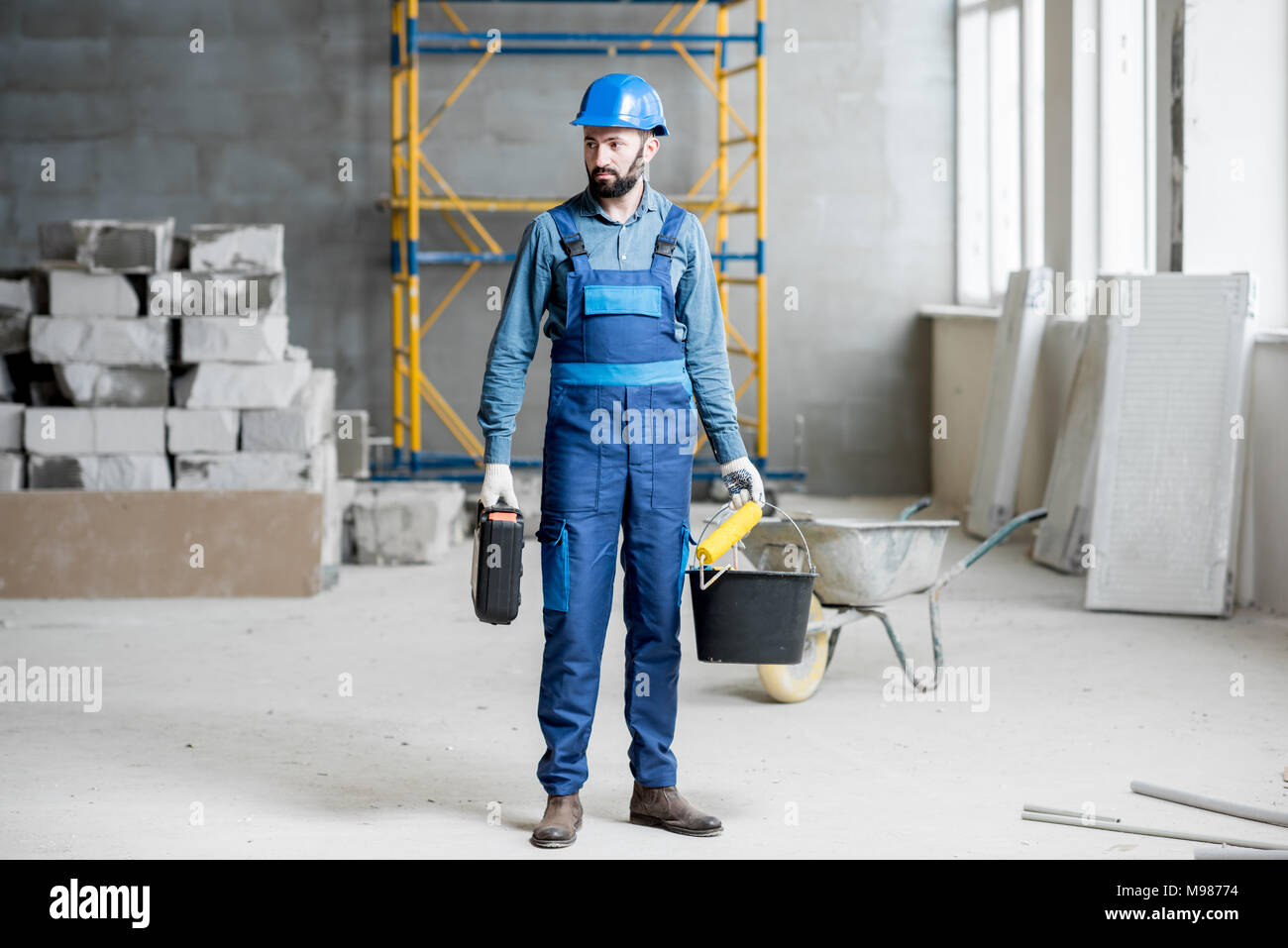 Builder instruments hi-res stock photography and images - Alamy