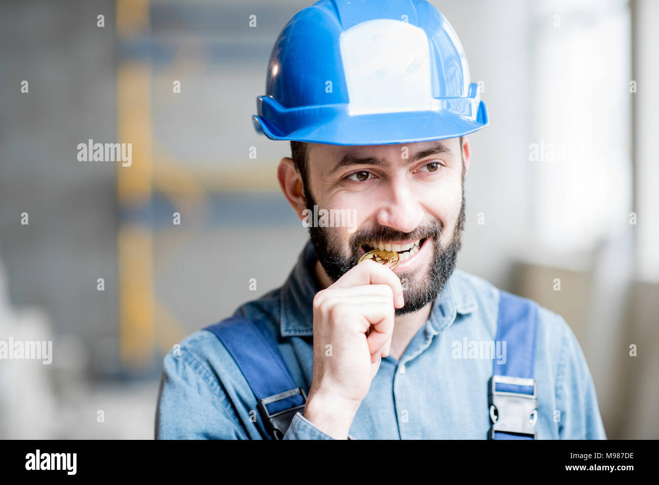 Biting Gold Coin High Resolution Stock Photography and Images - Alamy