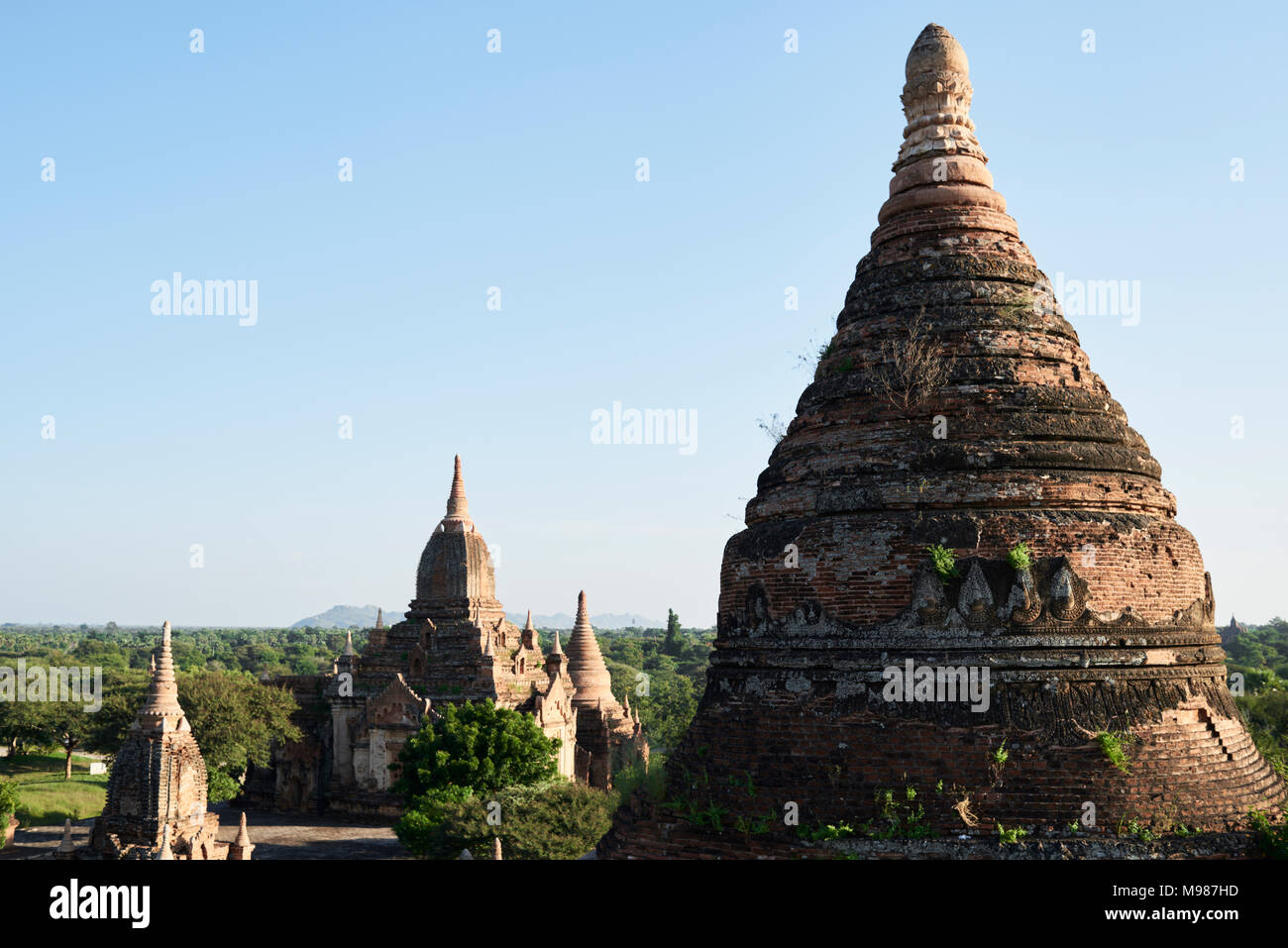 Myanmar, archaelogical site of Bagan Stock Photo - Alamy
