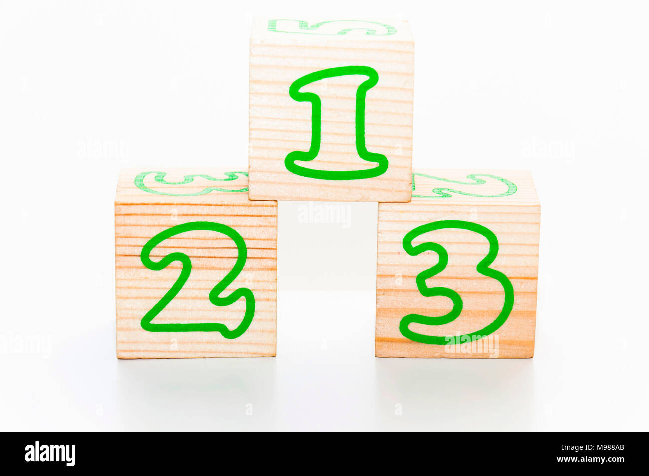 Wood carved numbers hi-res stock photography and images - Alamy
