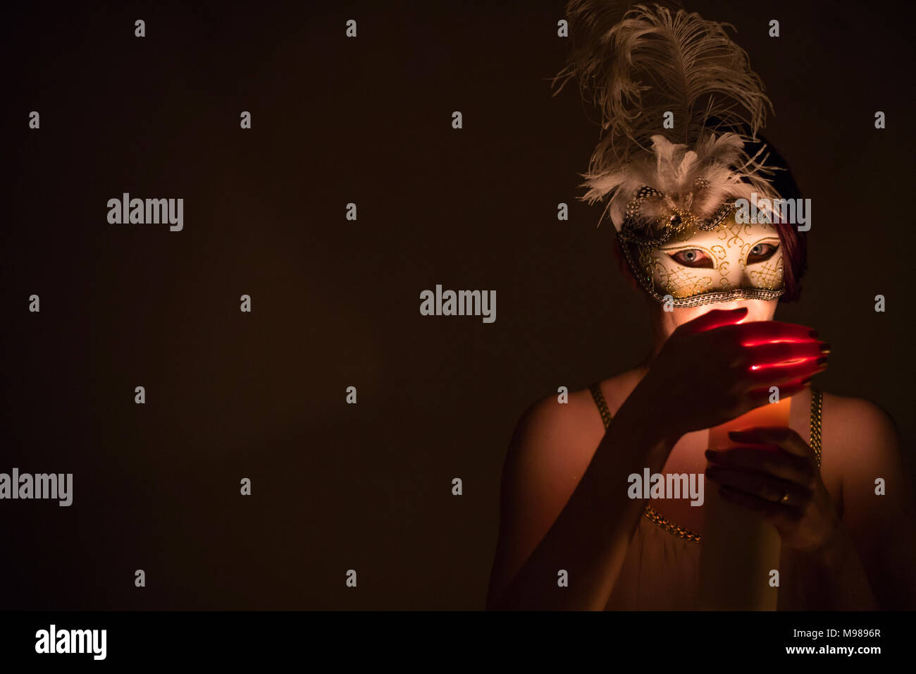 Masquerade ball mask hi-res stock photography and images - Alamy
