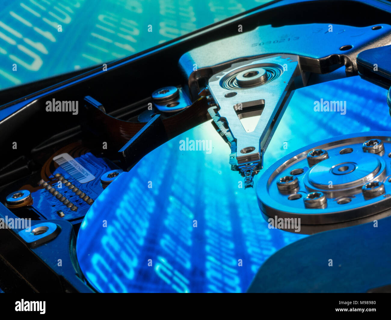 Computer hard disk (hard drive Stock Photo - Alamy