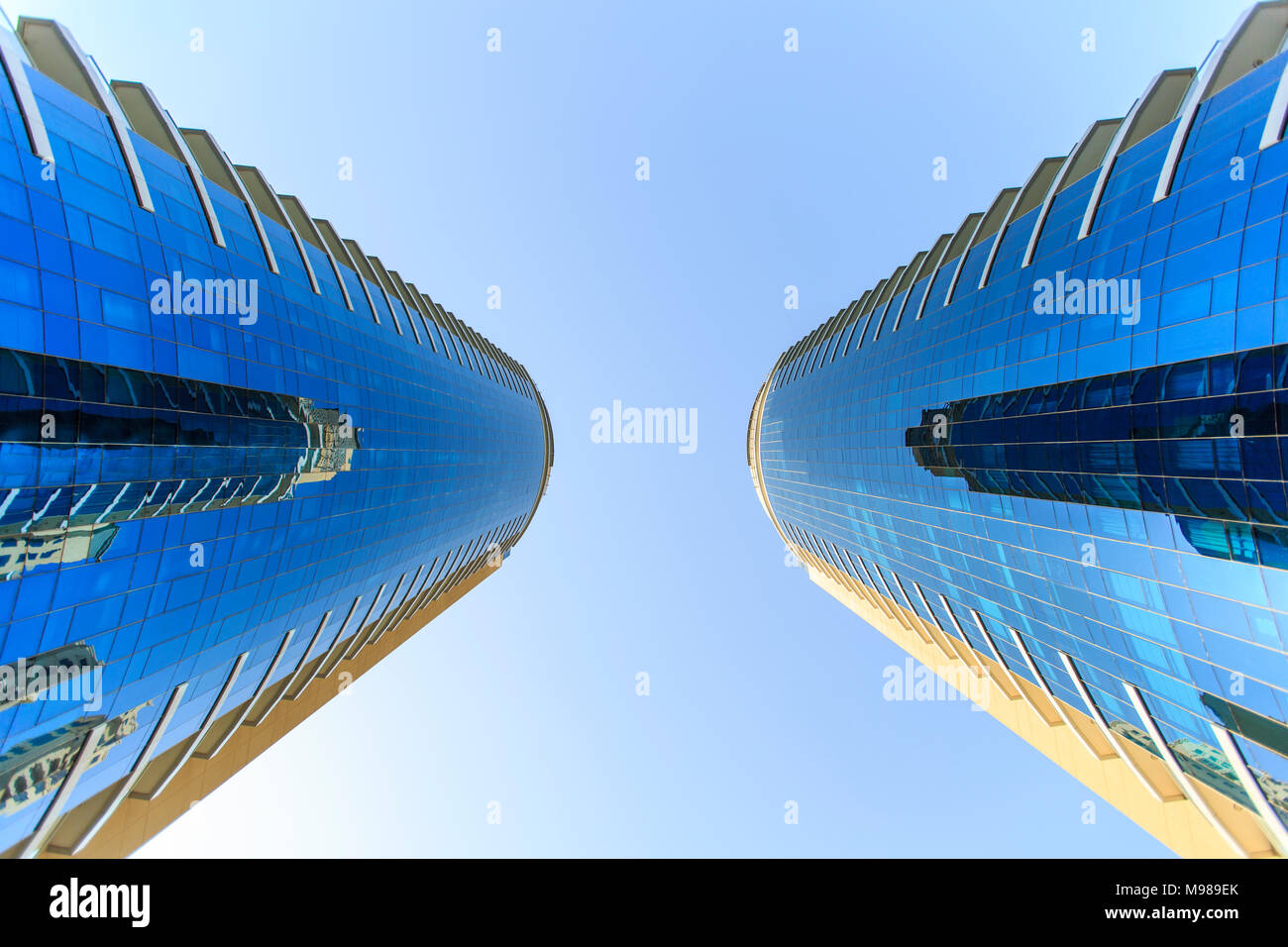 Dubai high buildings hi-res stock photography and images - Alamy