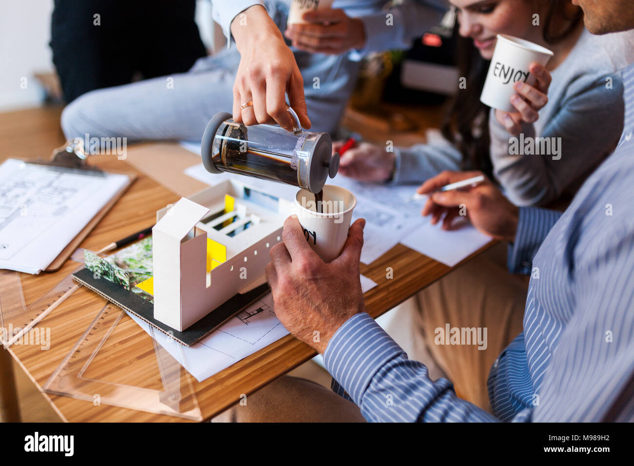 Coffee project hi-res stock photography and images - Alamy