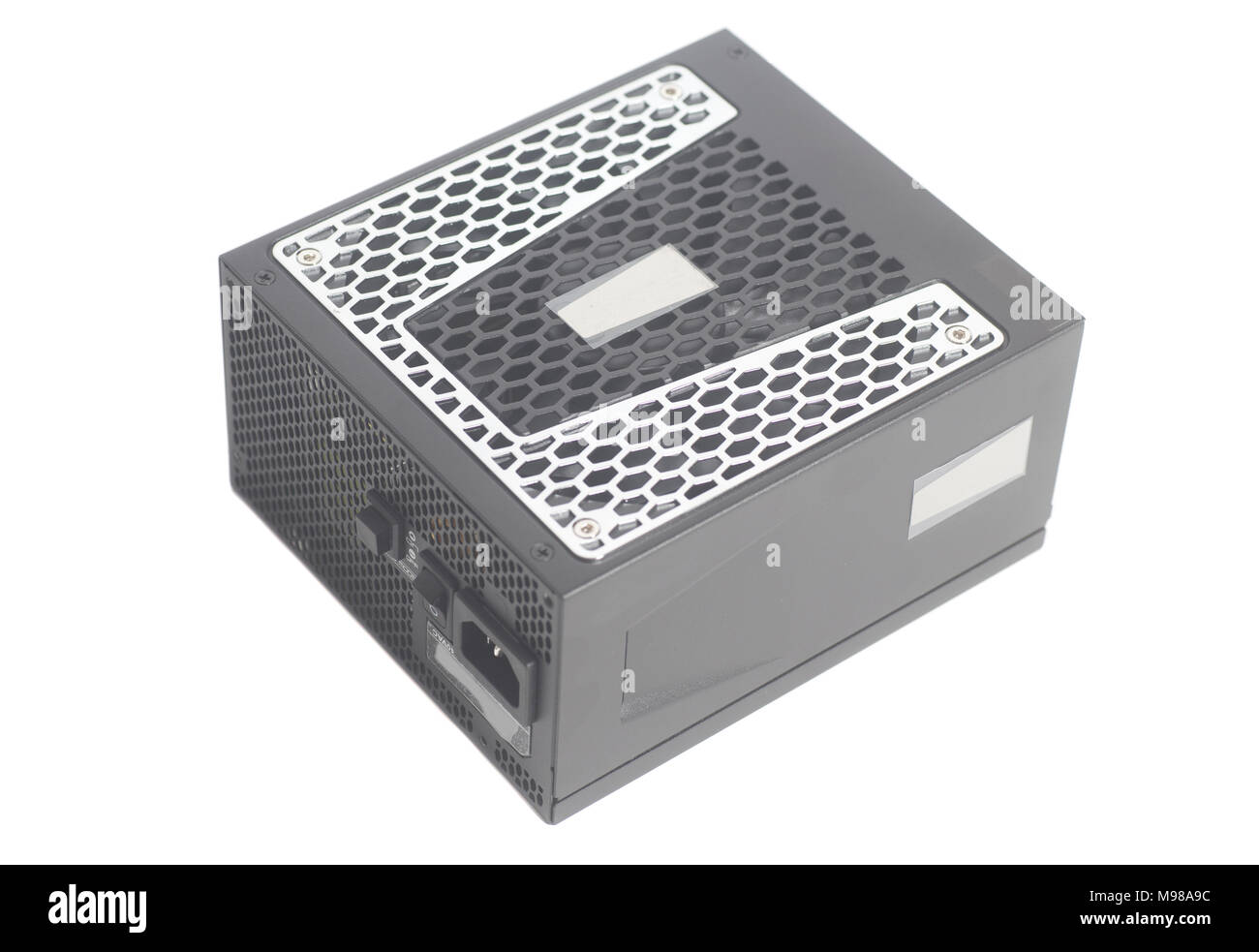 Computer Power Supply Unit isolated on white Stock Photo - Alamy