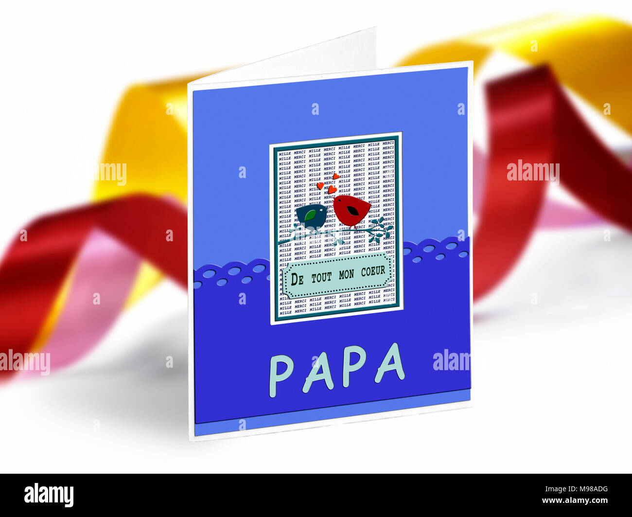 French happy fathers day card hi-res stock photography and images - Alamy