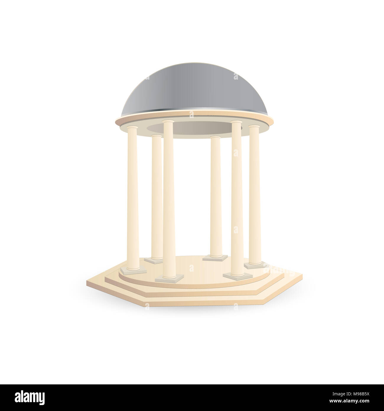 Park rotunda Cut Out Stock Images & Pictures - Alamy