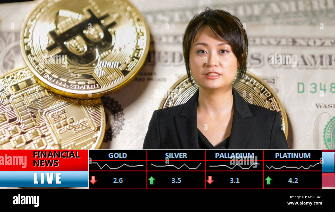 Female asian news reporter hi-res stock photography and images - Alamy