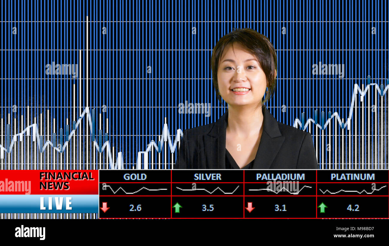 Female chinese news reporter hi-res stock photography and images - Alamy