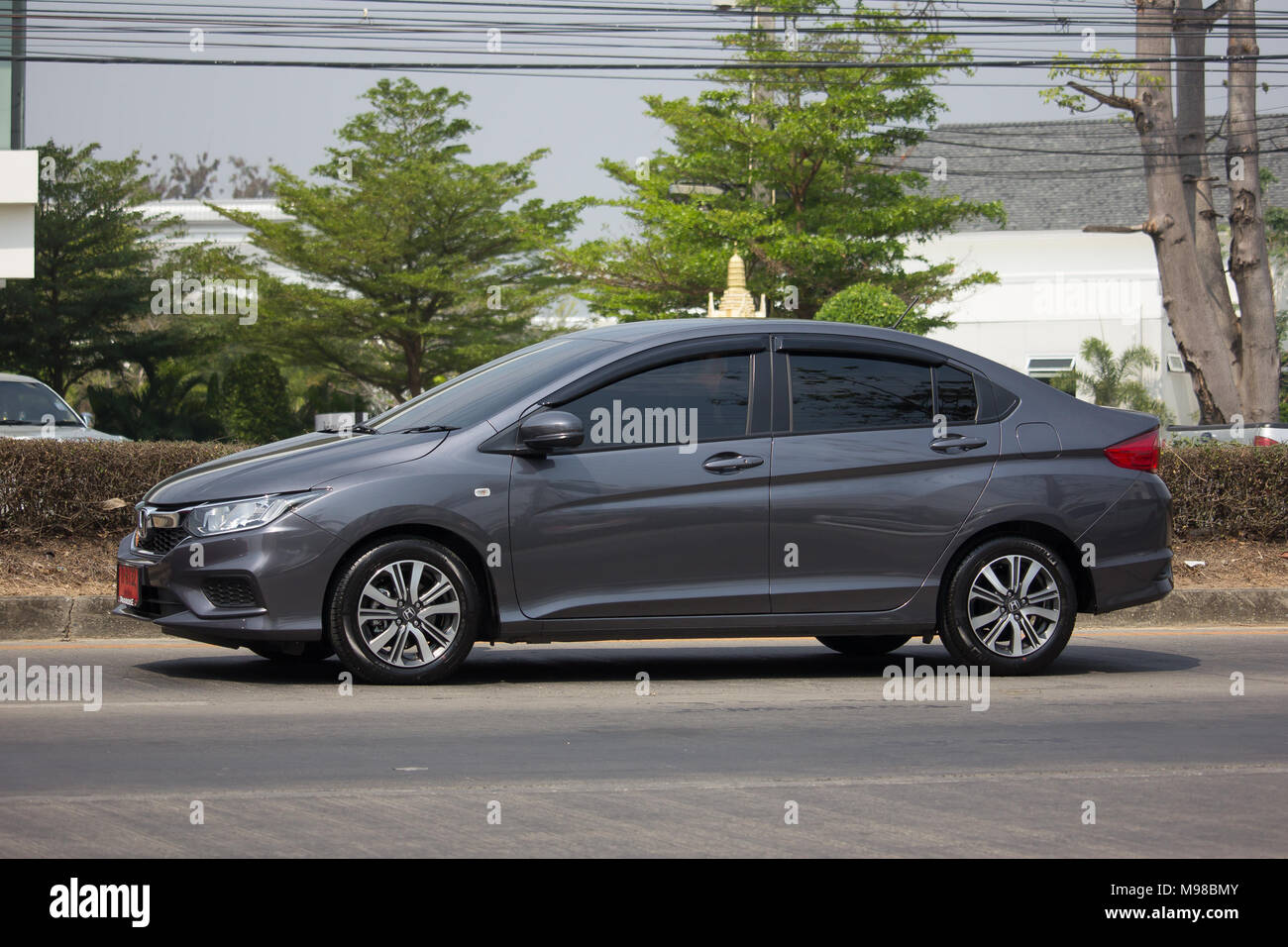 CHIANG MAI, THAILAND -MARCH 2 2018: Private Honda City Compact car ...