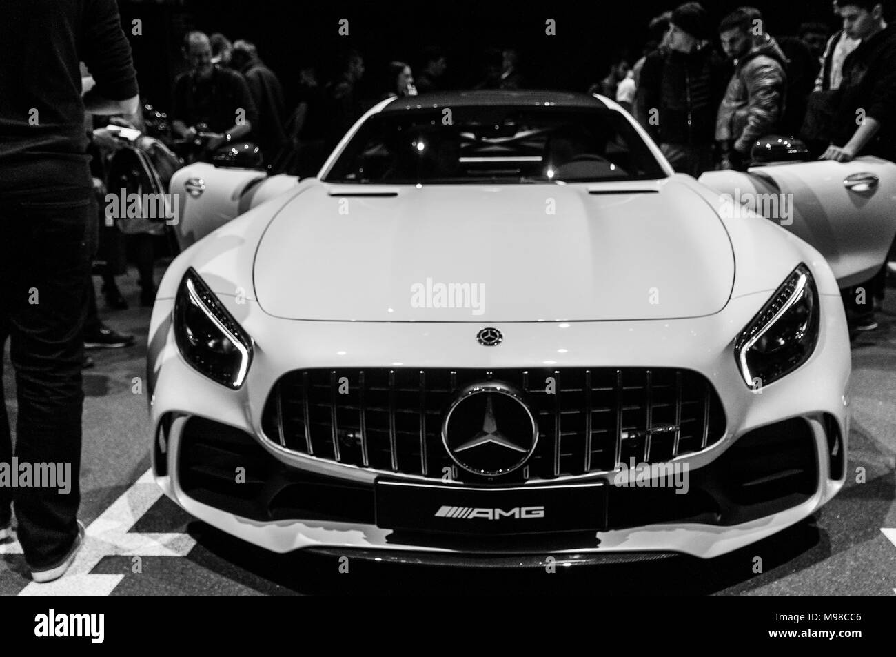 Switzerland, March 2018 - magnificent cars and hypercars on display at ...