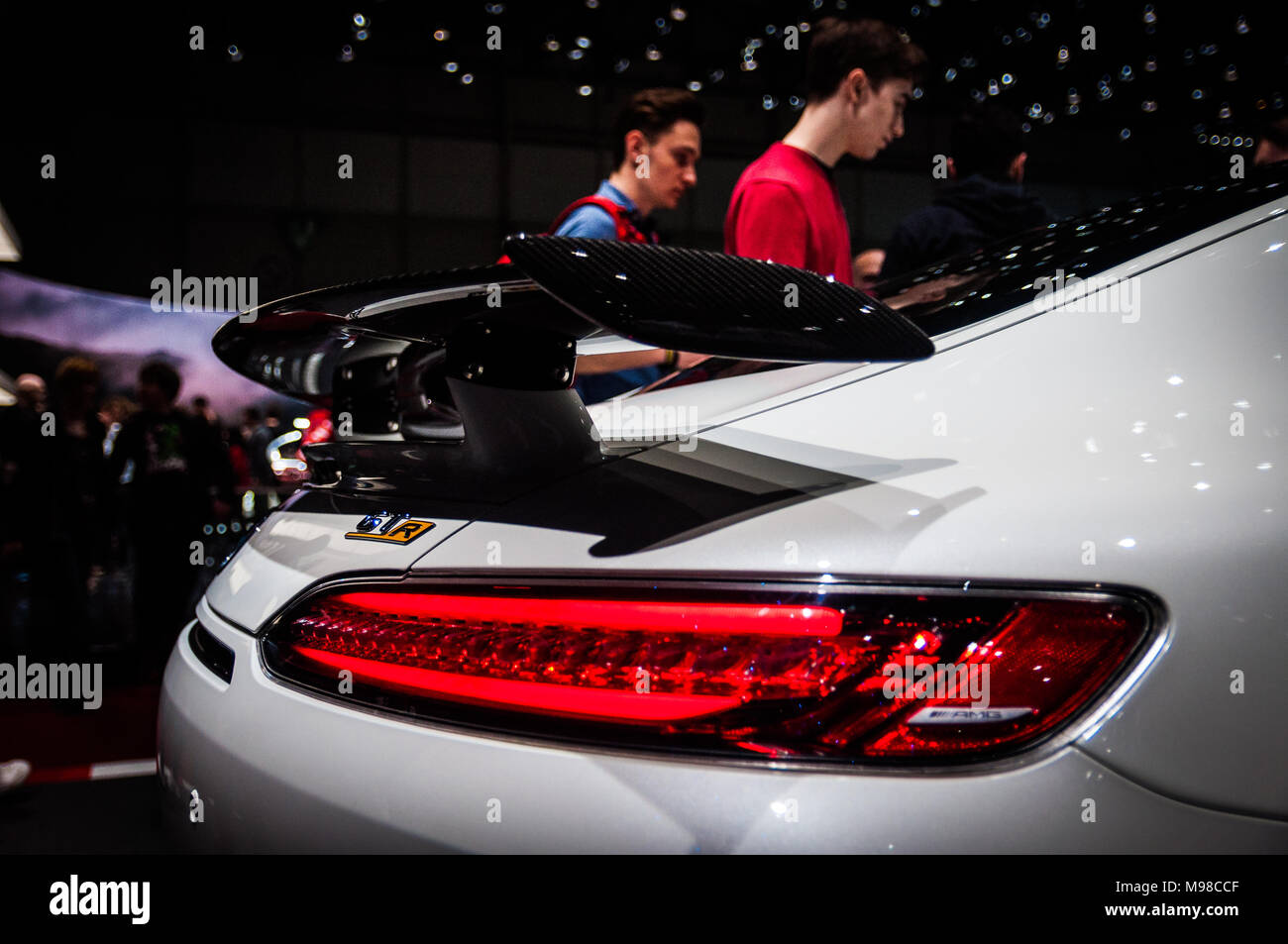 Switzerland, March 2018 - magnificent cars and hypercars on display at ...