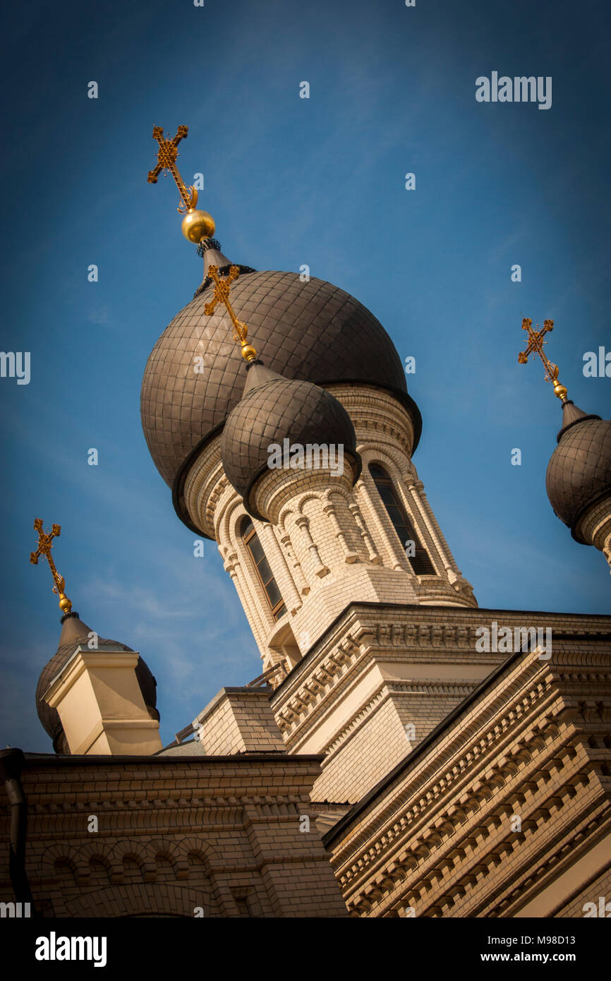 Russian Orthodox Church Domes of the Mission Church of the Valaam ...