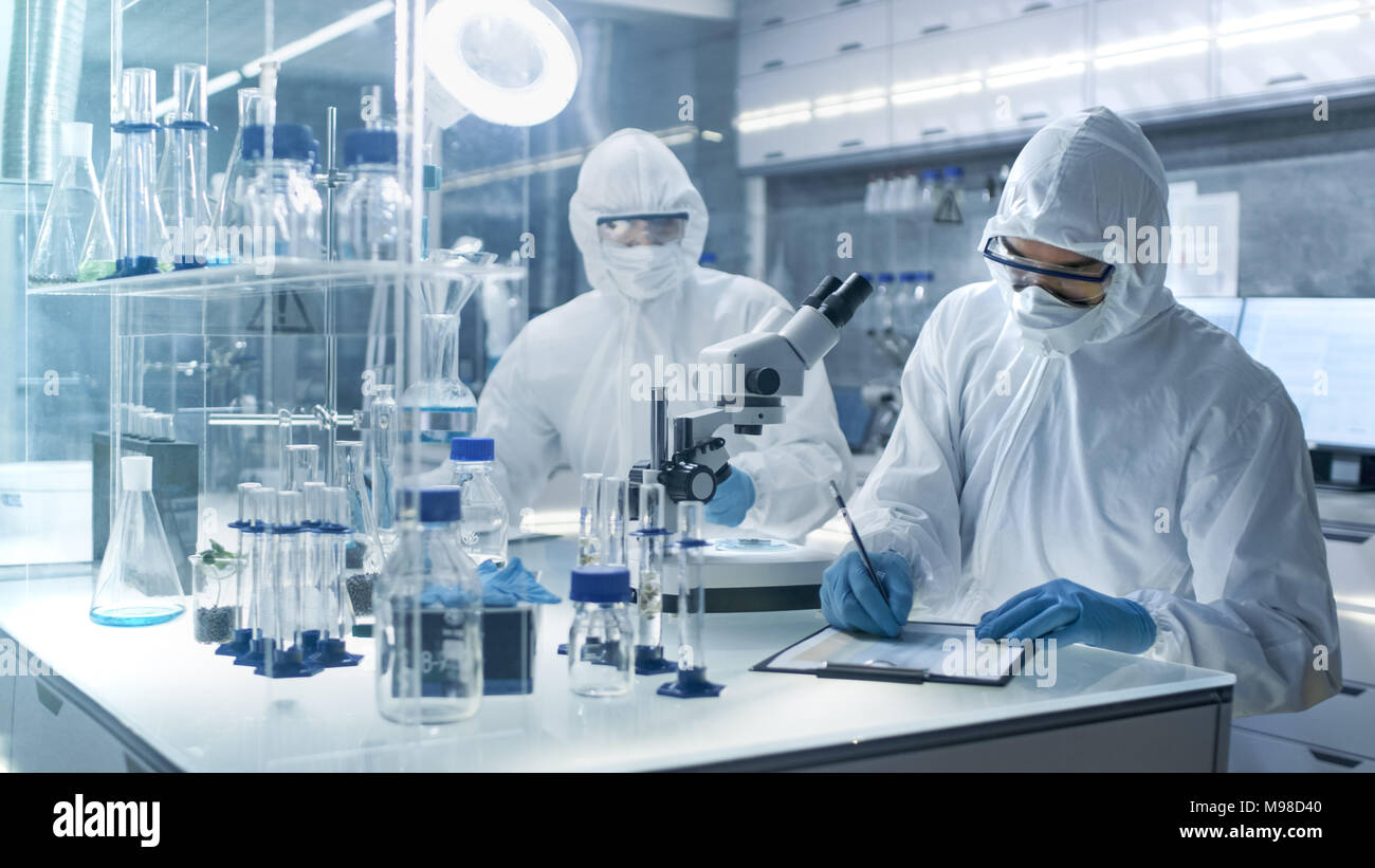 Scientist conducting an experiment hi-res stock photography and images ...