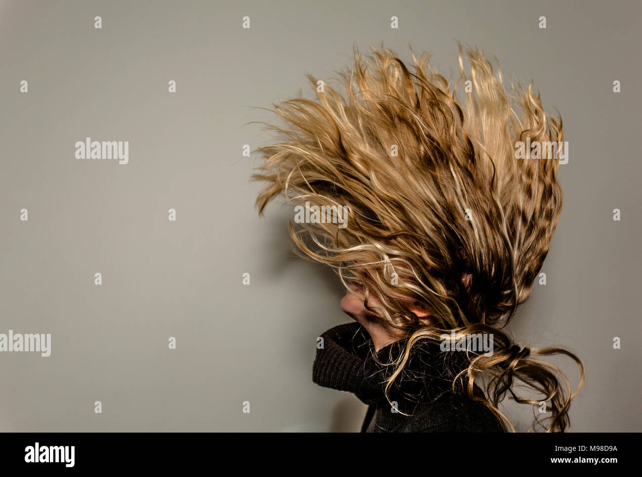 Flicks hair hi-res stock photography and images - Alamy