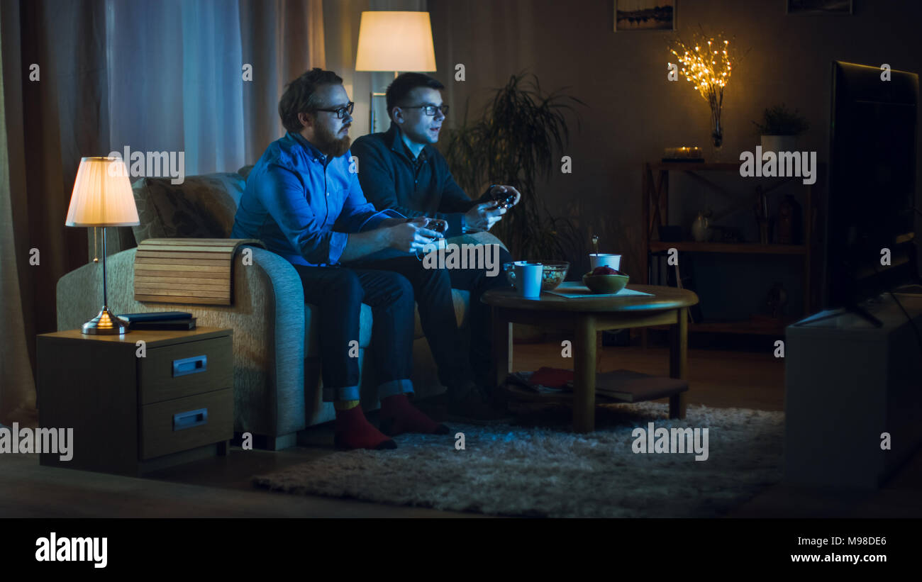 4k friends playing video games hi-res stock photography and images - Alamy