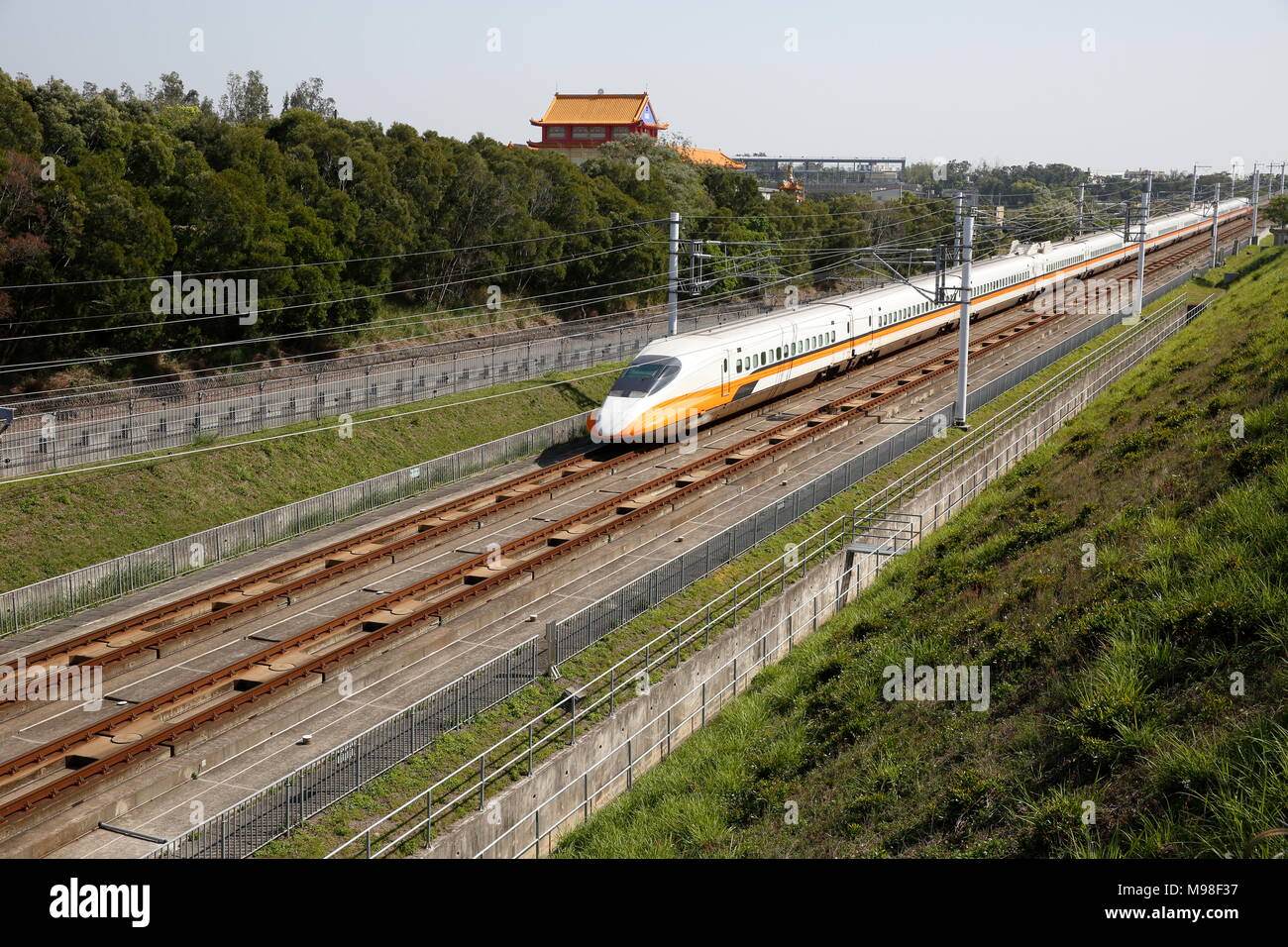 Taiwan high speed rail Stock Photo - Alamy