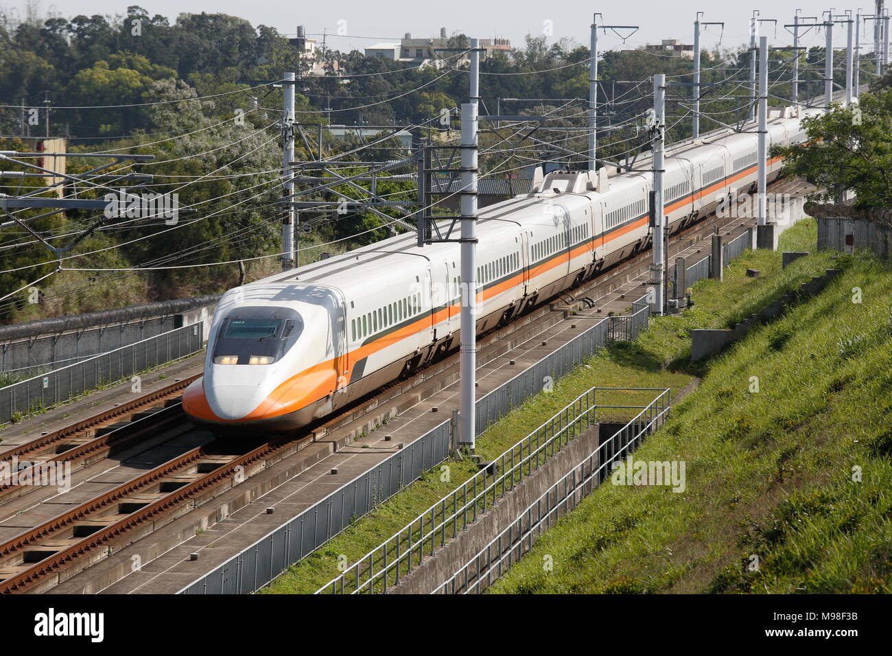 Taiwan high speed rail Stock Photo - Alamy