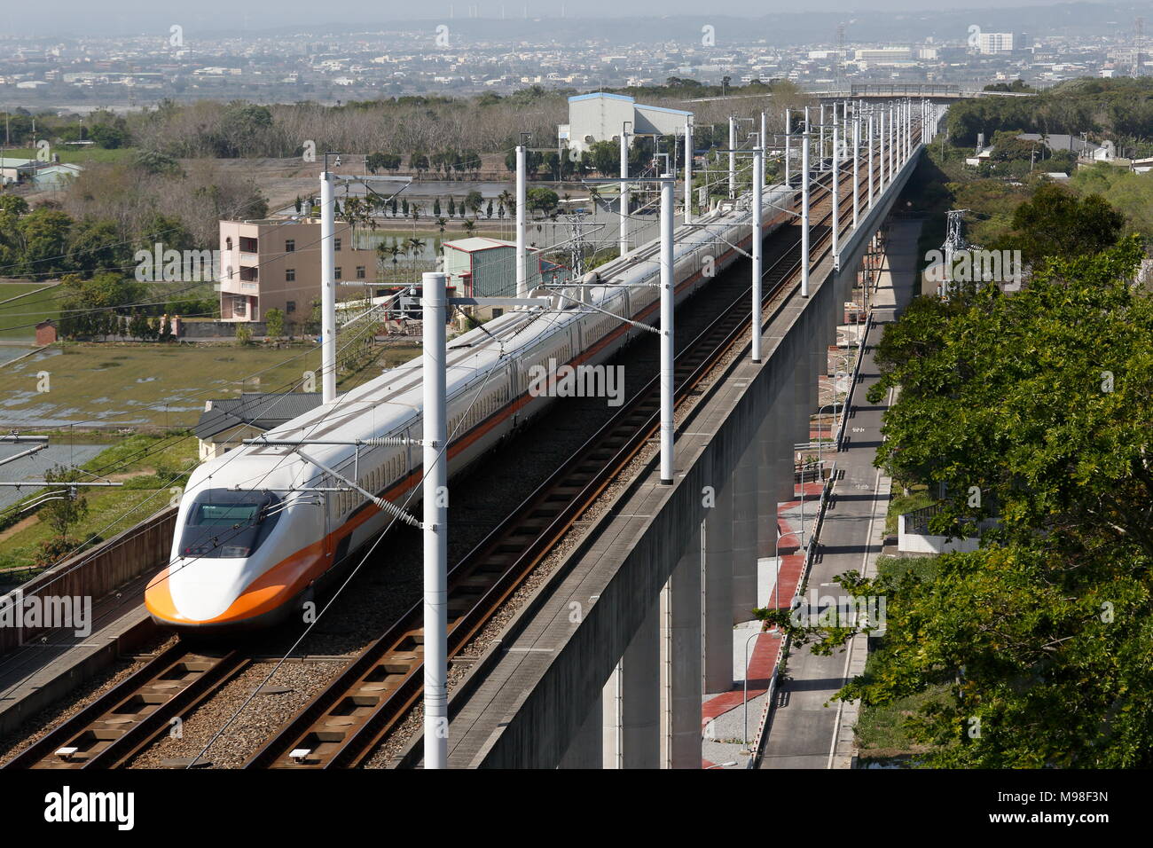 Taiwan high speed rail Stock Photo - Alamy