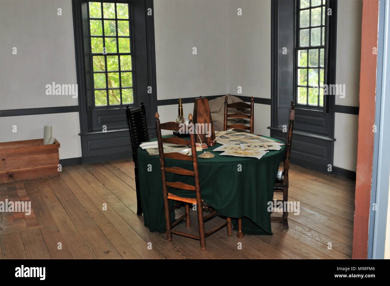 Colonial classroom hi-res stock photography and images - Alamy