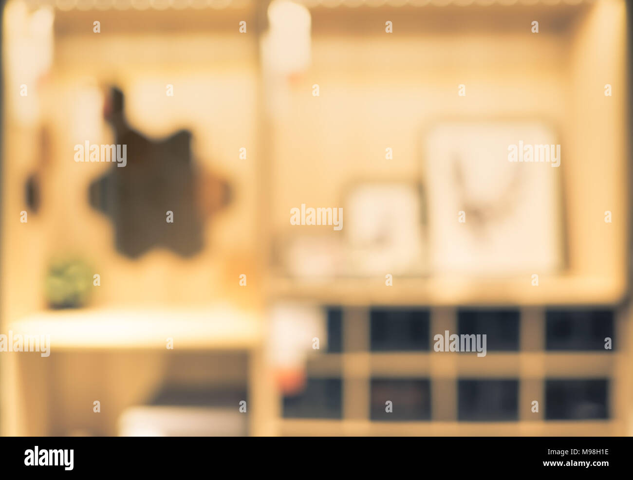 Blurred living room background furniture hi-res stock photography and ...
