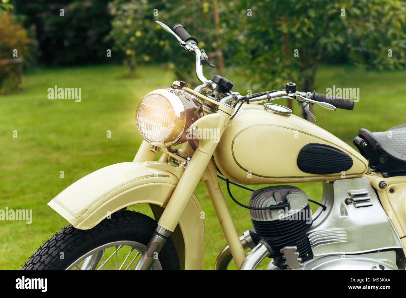 Beautiful vintage motorbike hi-res stock photography and images - Alamy