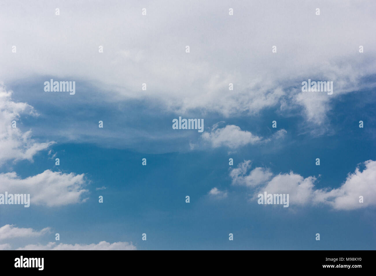 Sky and clouds in the noon Stock Photo - Alamy