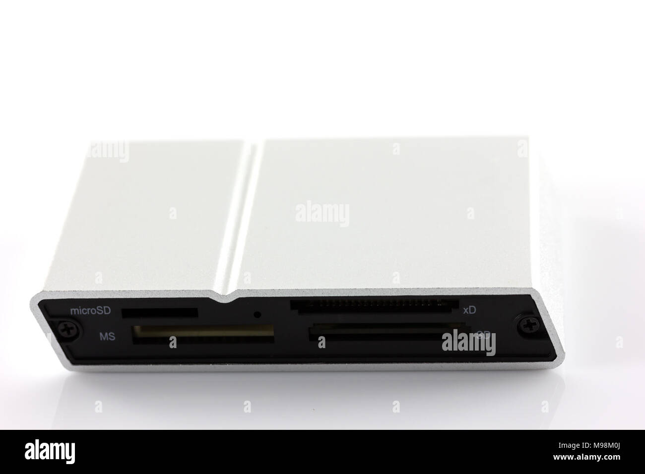 Card readers isolate on white background Stock Photo - Alamy