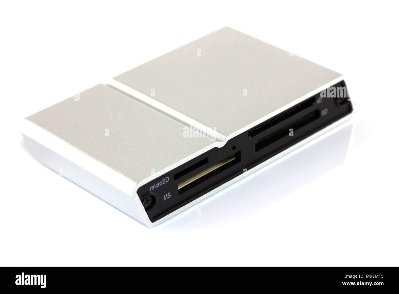 Card readers isolate on white background Stock Photo - Alamy