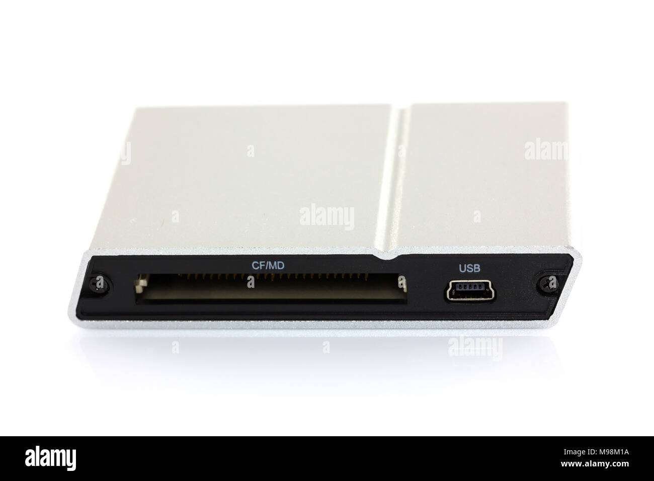 Card readers isolate on white background Stock Photo - Alamy