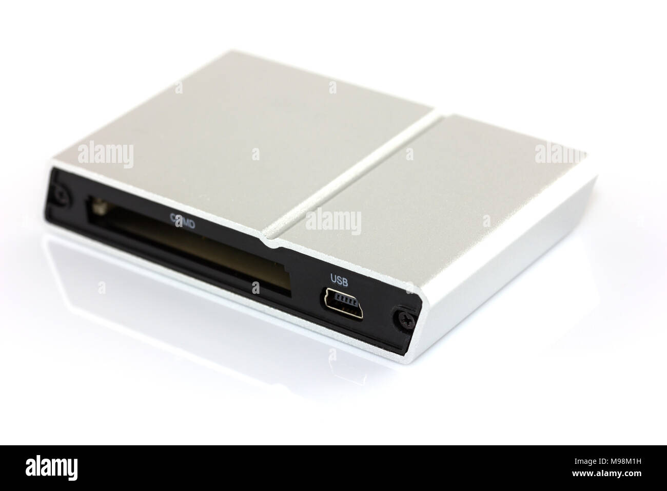 Card readers isolate on white background Stock Photo - Alamy