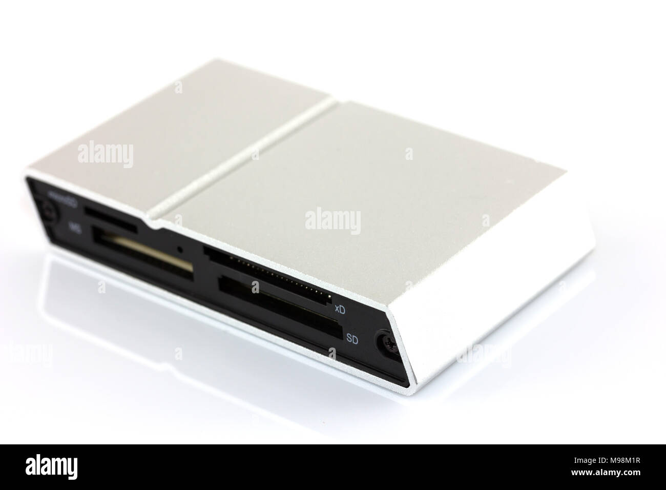 Card readers isolate on white background Stock Photo - Alamy