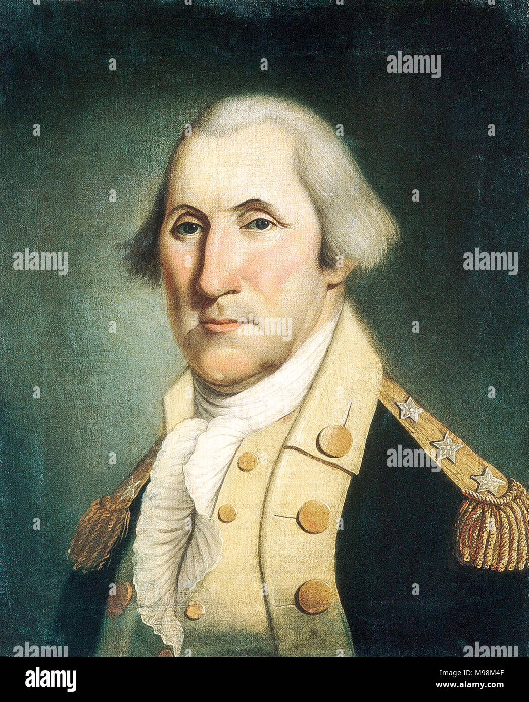 Portrait of George Washington Stock Photo - Alamy