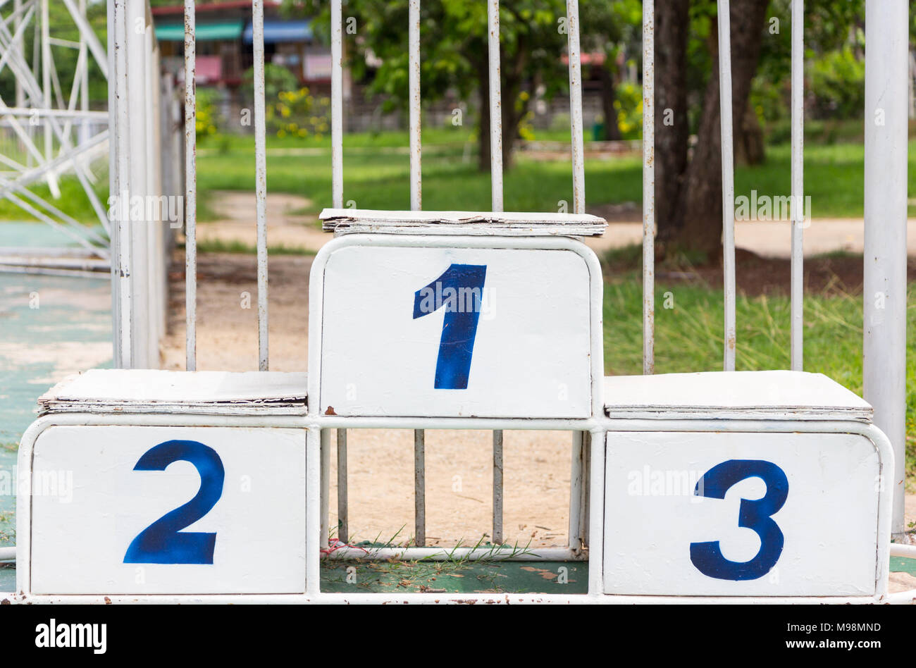 Winners podium isolated hi-res stock photography and images - Alamy