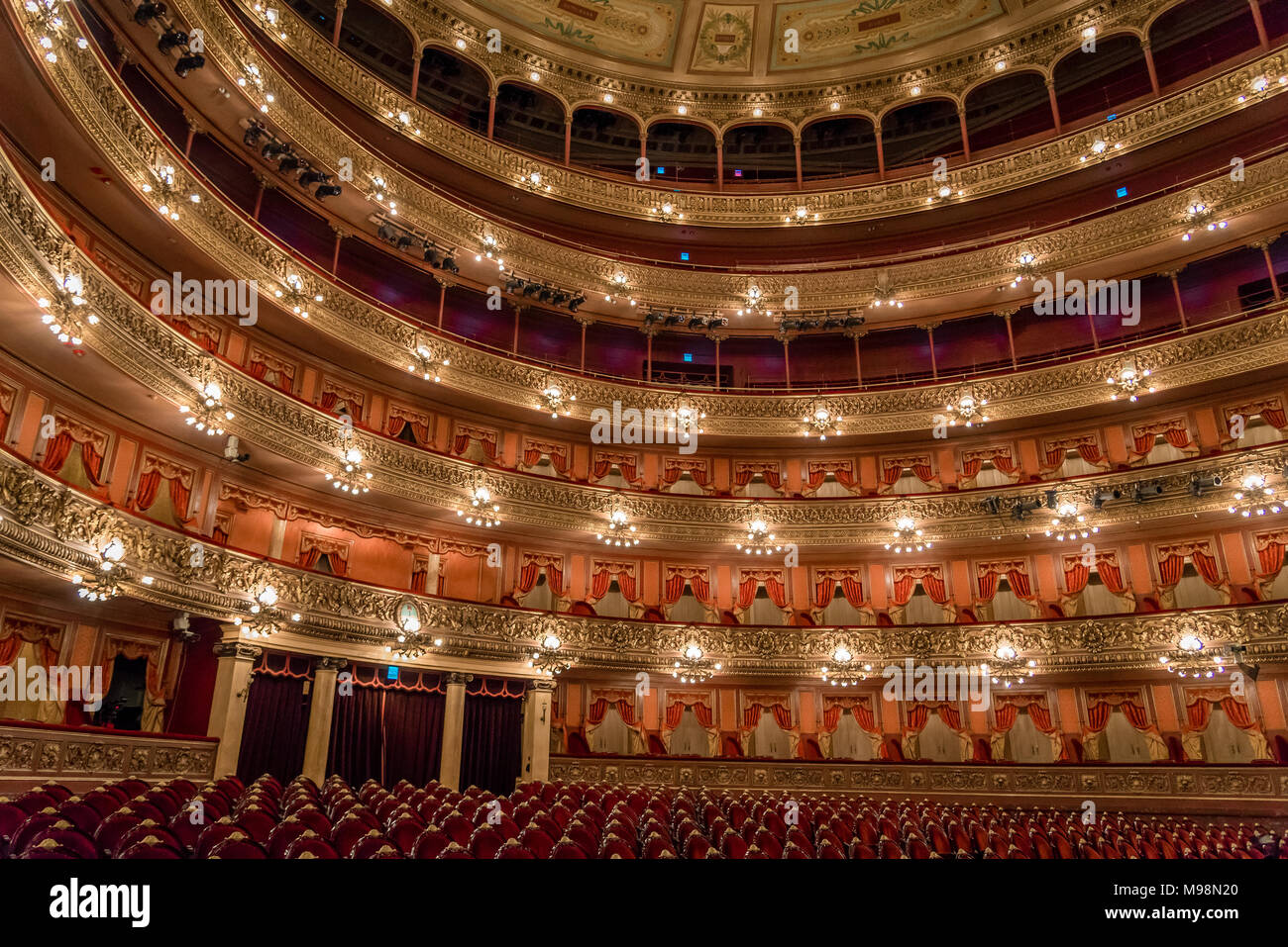 Teatro colon interior hi-res stock photography and images - Alamy