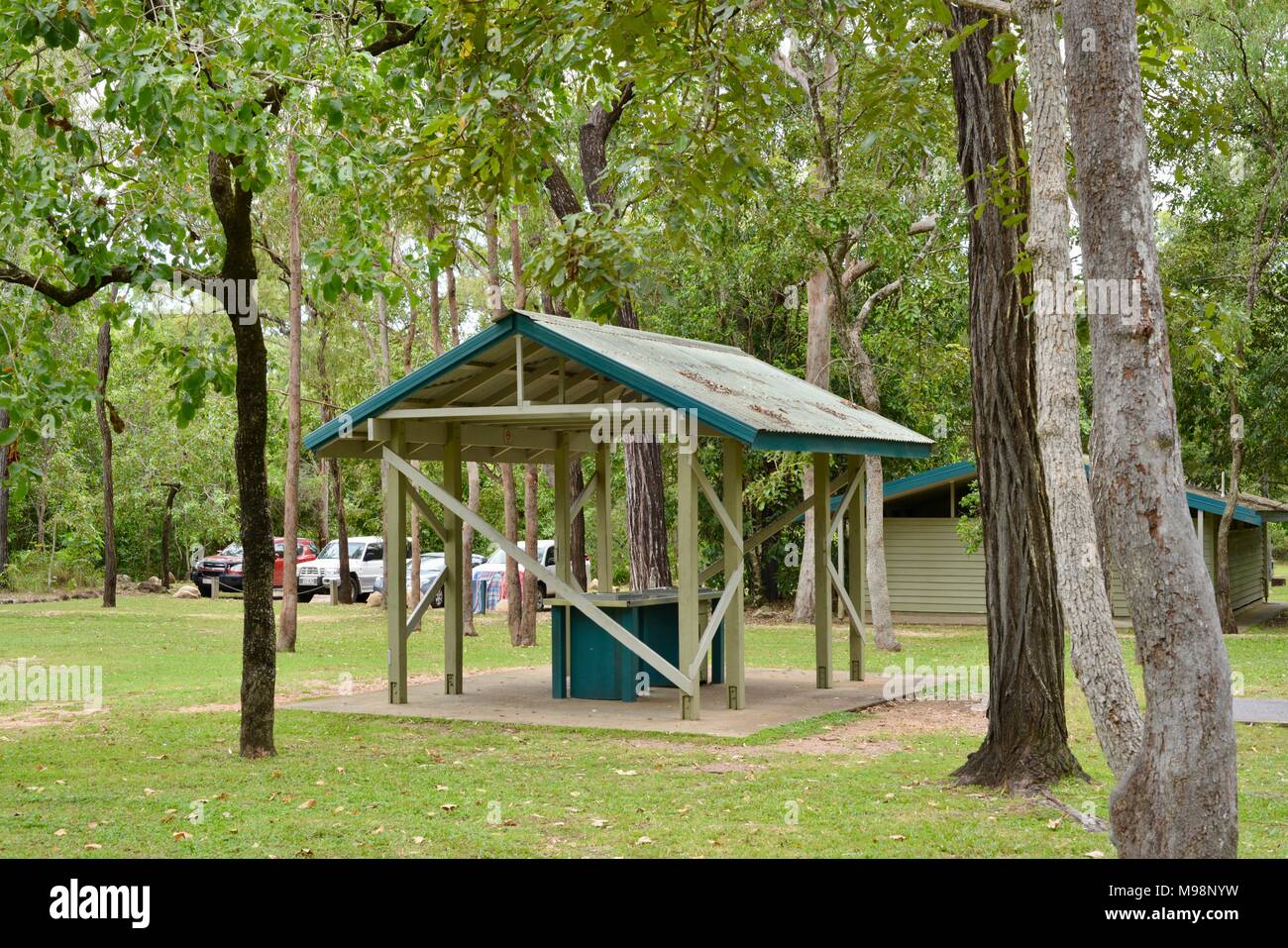 Big crystal creek camping area hi-res stock photography and images - Alamy