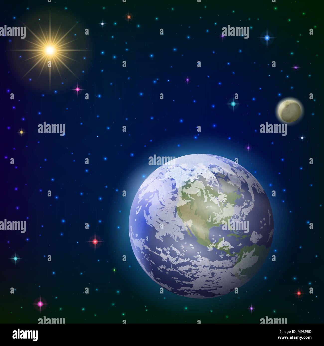 Nasa moon Stock Vector Images - Alamy