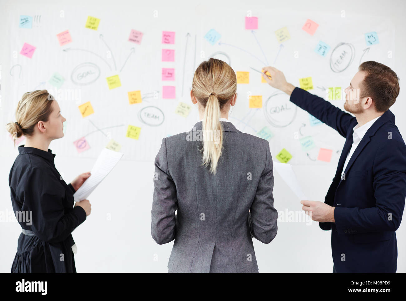 Professional whiteboard hi-res stock photography and images - Alamy