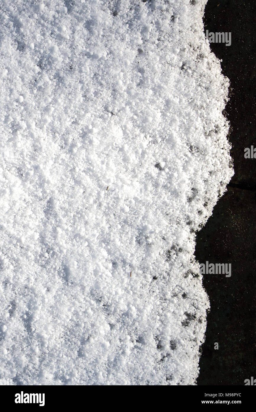 Snow winter background mostly in white color Stock Photo - Alamy