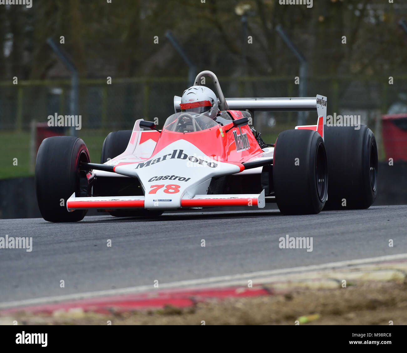 Warren Briggs, McLaren M29, FIA Masters, FIA Masters Historic Formula ...