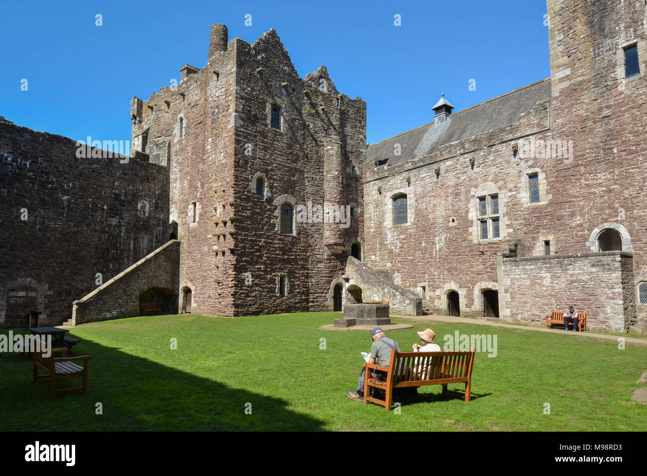 Doune Castle, Stirling, Scotland, UK Stock Photo - Alamy