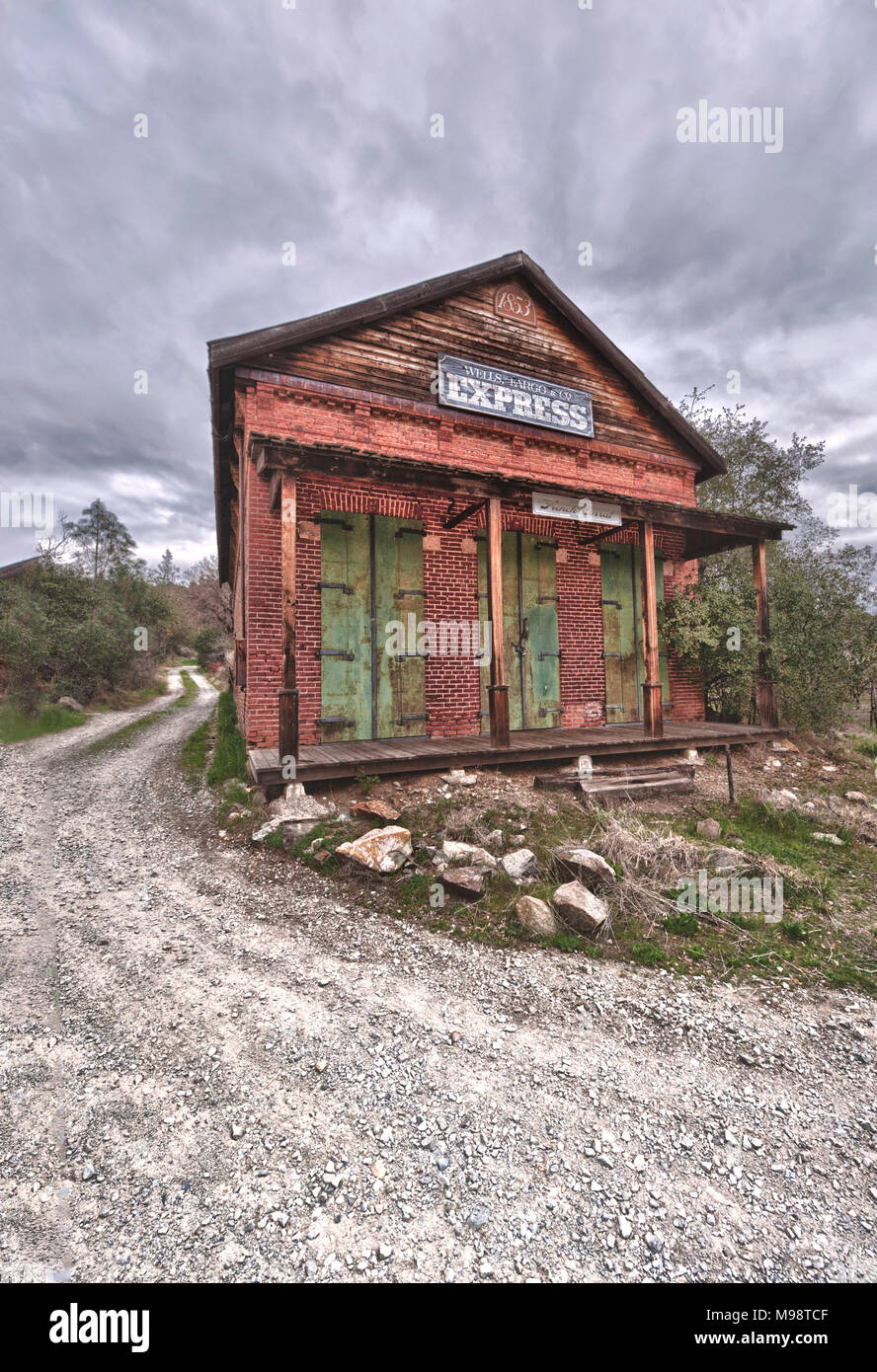 Wells Fargo Bank in French Corral, California Stock Photo - Alamy