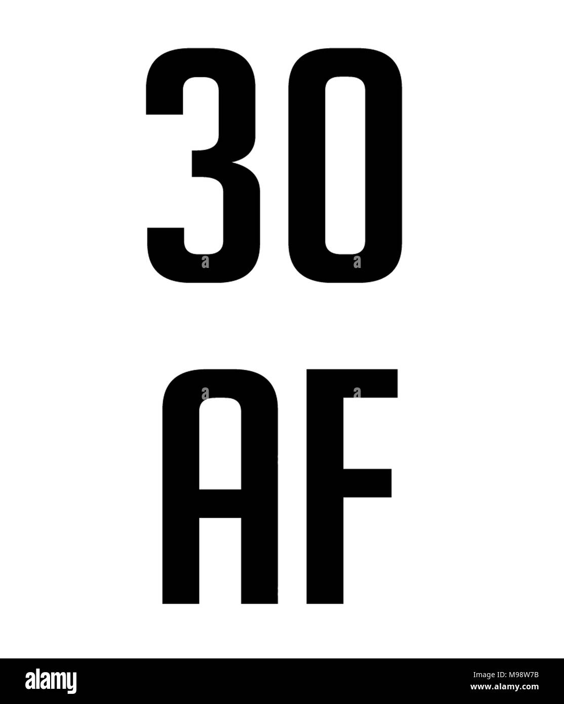 30 af art Stock Photo - Alamy