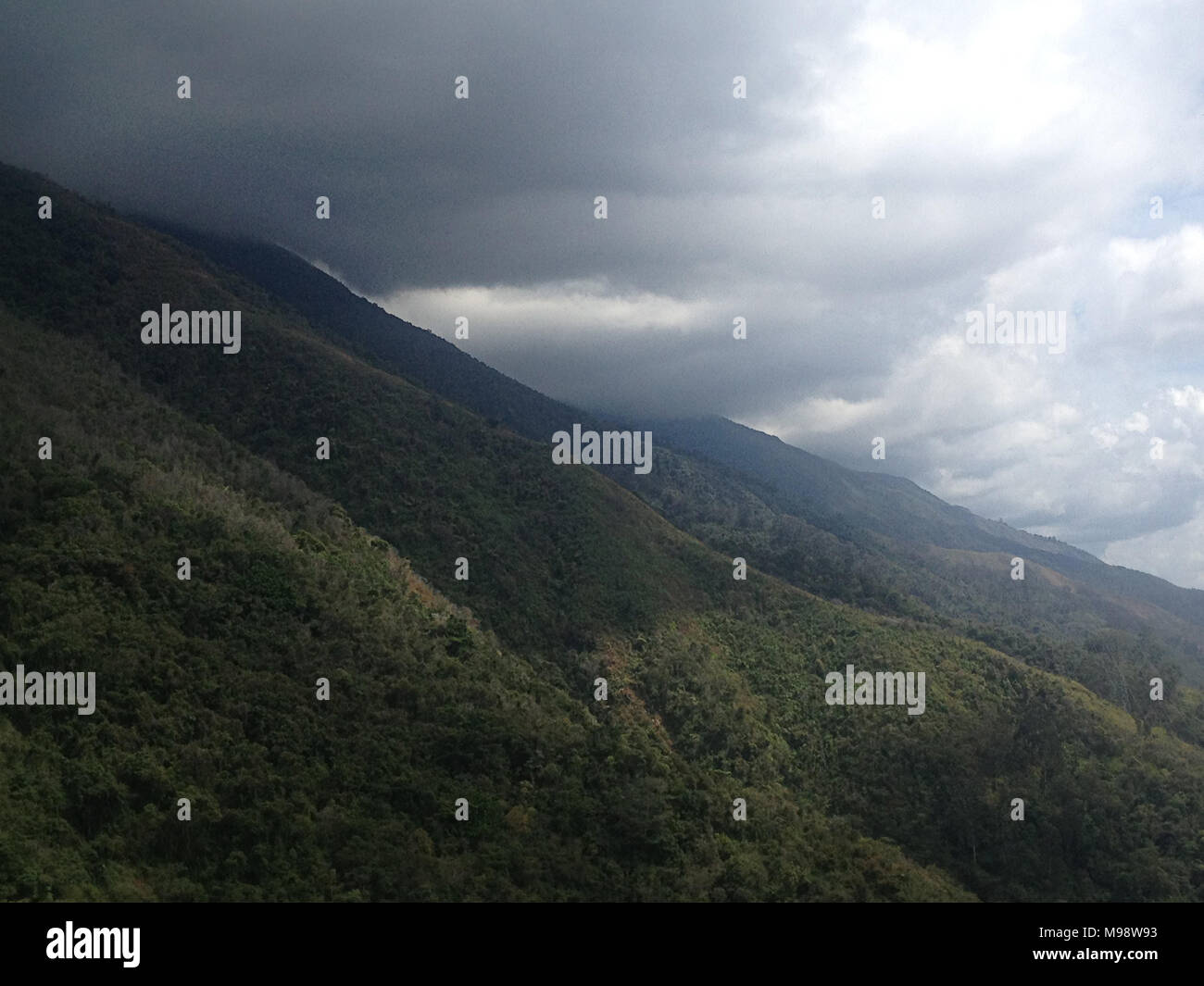 Mountain range. Mountains in Caracas Venezuela Stock Photo - Alamy