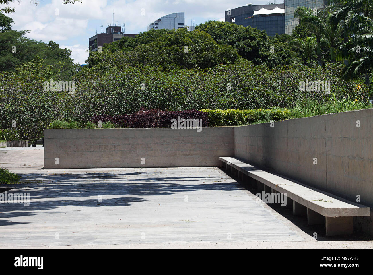 East park, Caracas, Venezuela. Public Park landscape in South America ...